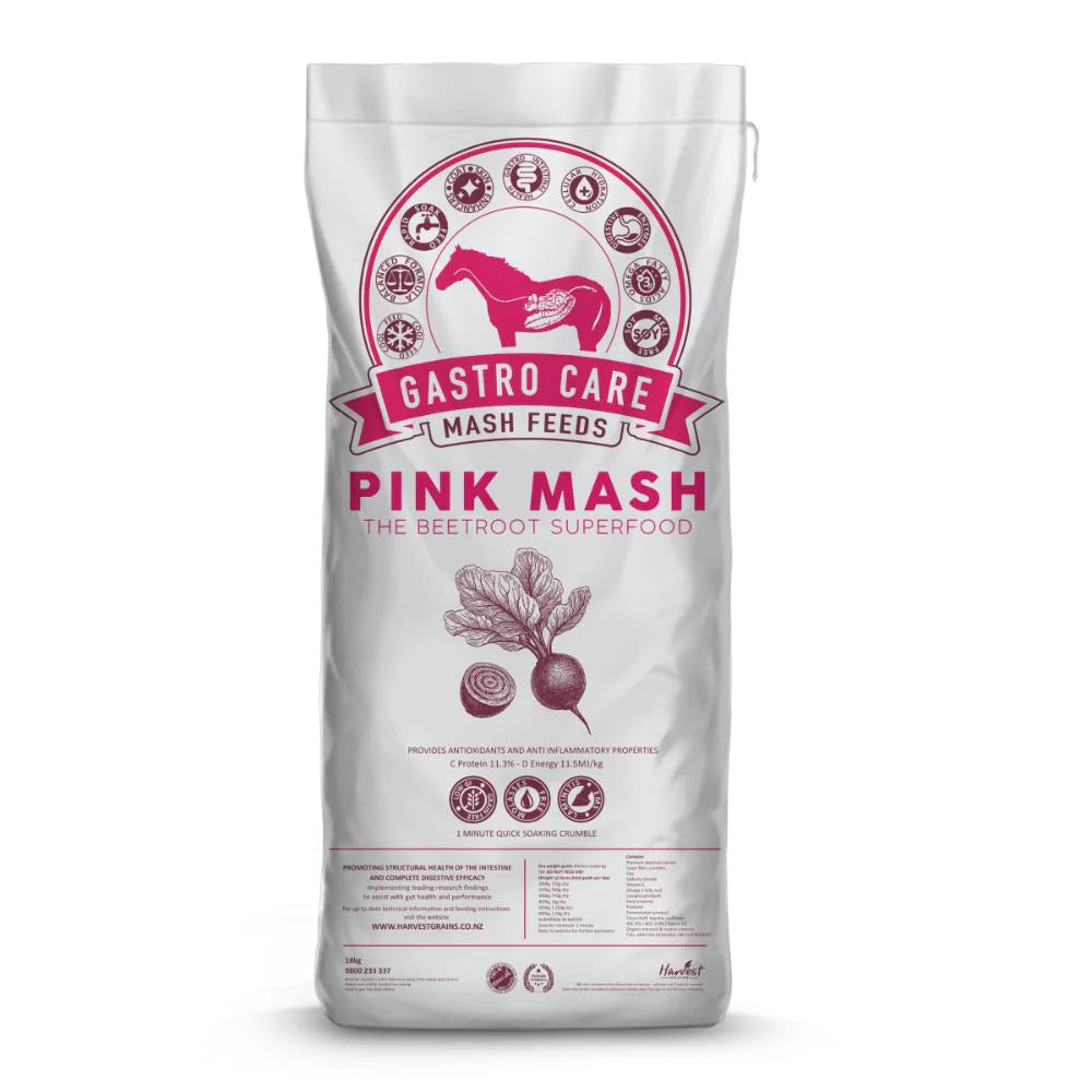 Harvest Grains Gastro Care Pink-Mash 18kg – Taupo Equestrian Supplies
