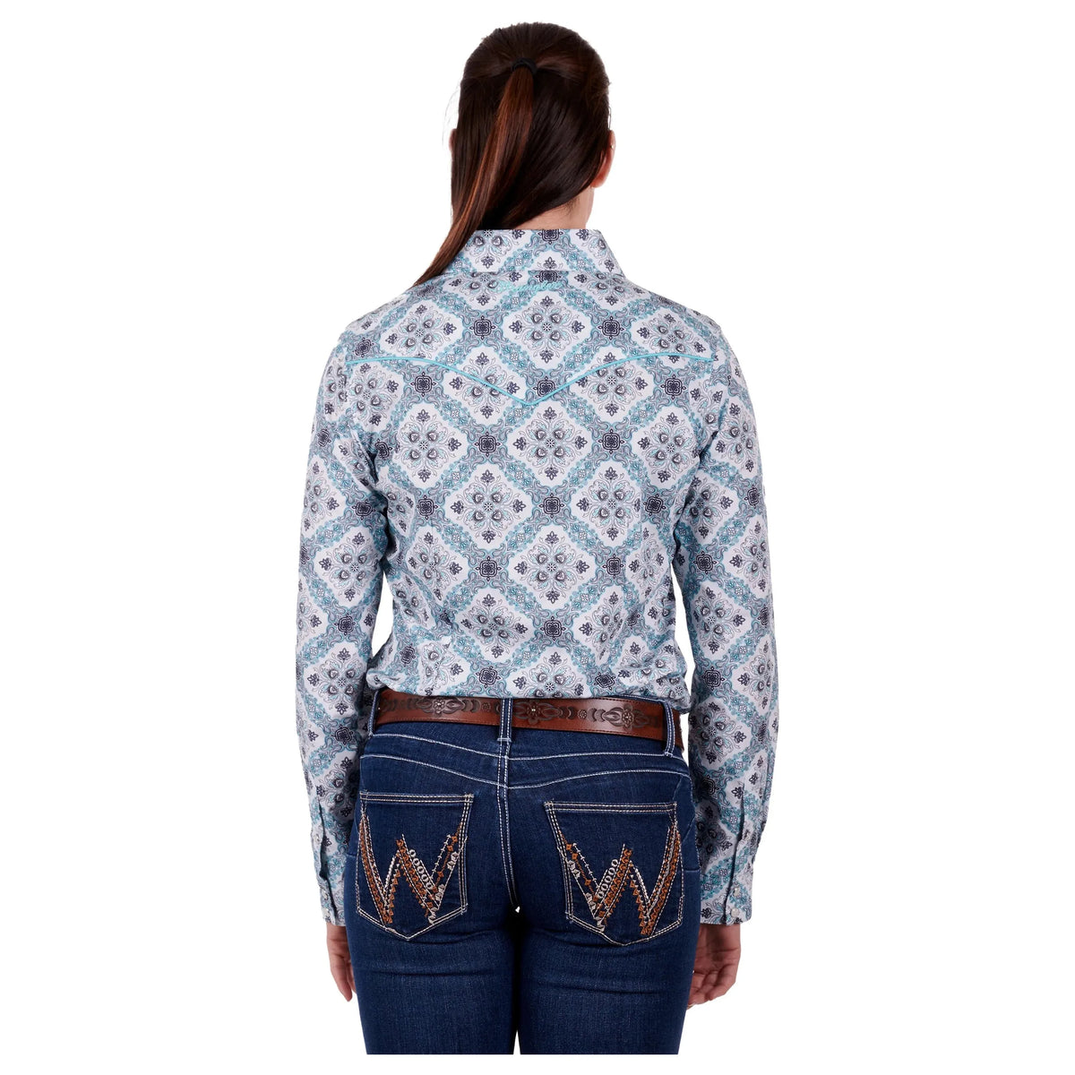 Wrangler Womens Neda Shirt – Taupo Equestrian Supplies