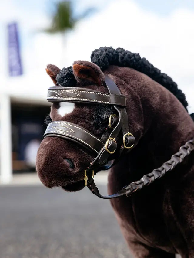 LeMieux Toy Pony Hunter Bridle Brown – Taupo Equestrian Supplies