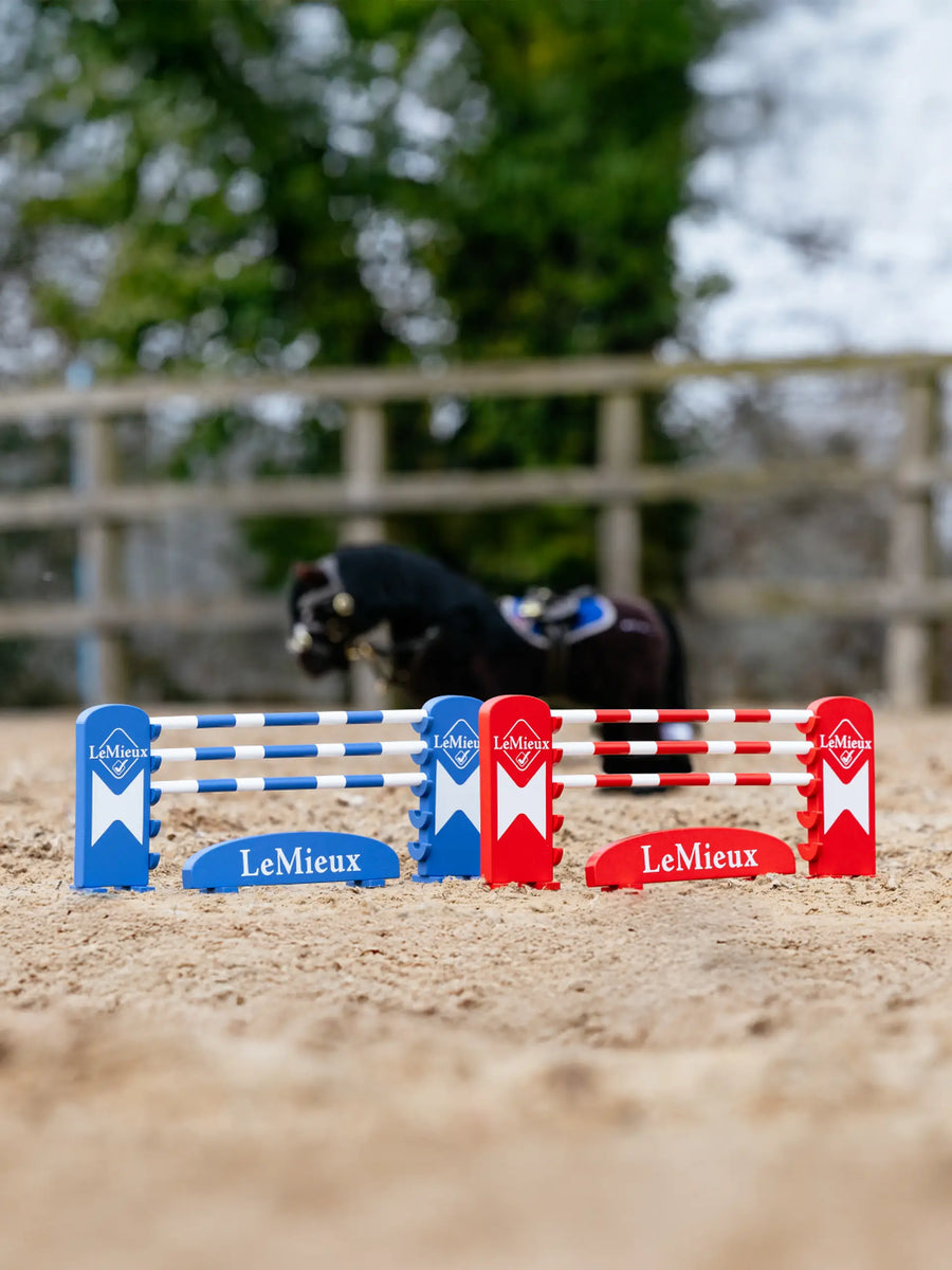 LeMieux Toy Pony Jump Set Benetton/Chilli/White – Taupo Equestrian Supplies