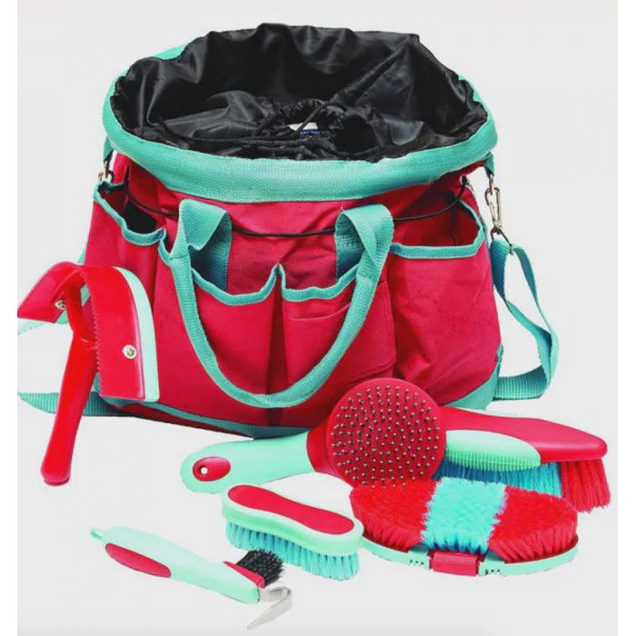 Roma Deluxe 6 Piece Grooming Kit – Taupo Equestrian Supplies