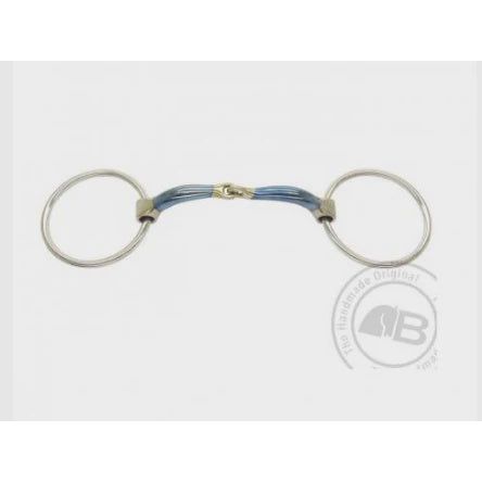 Bomber Bit Loose Ring Ultra Comfy Lock Up Snaffle – Taupo Equestrian ...